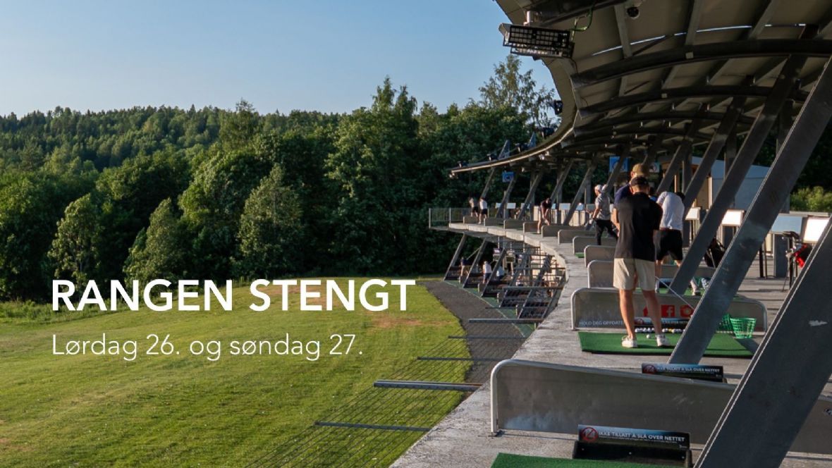 Rangen stengt lørdag 26. og søndag 27. - Haga Golfsenter